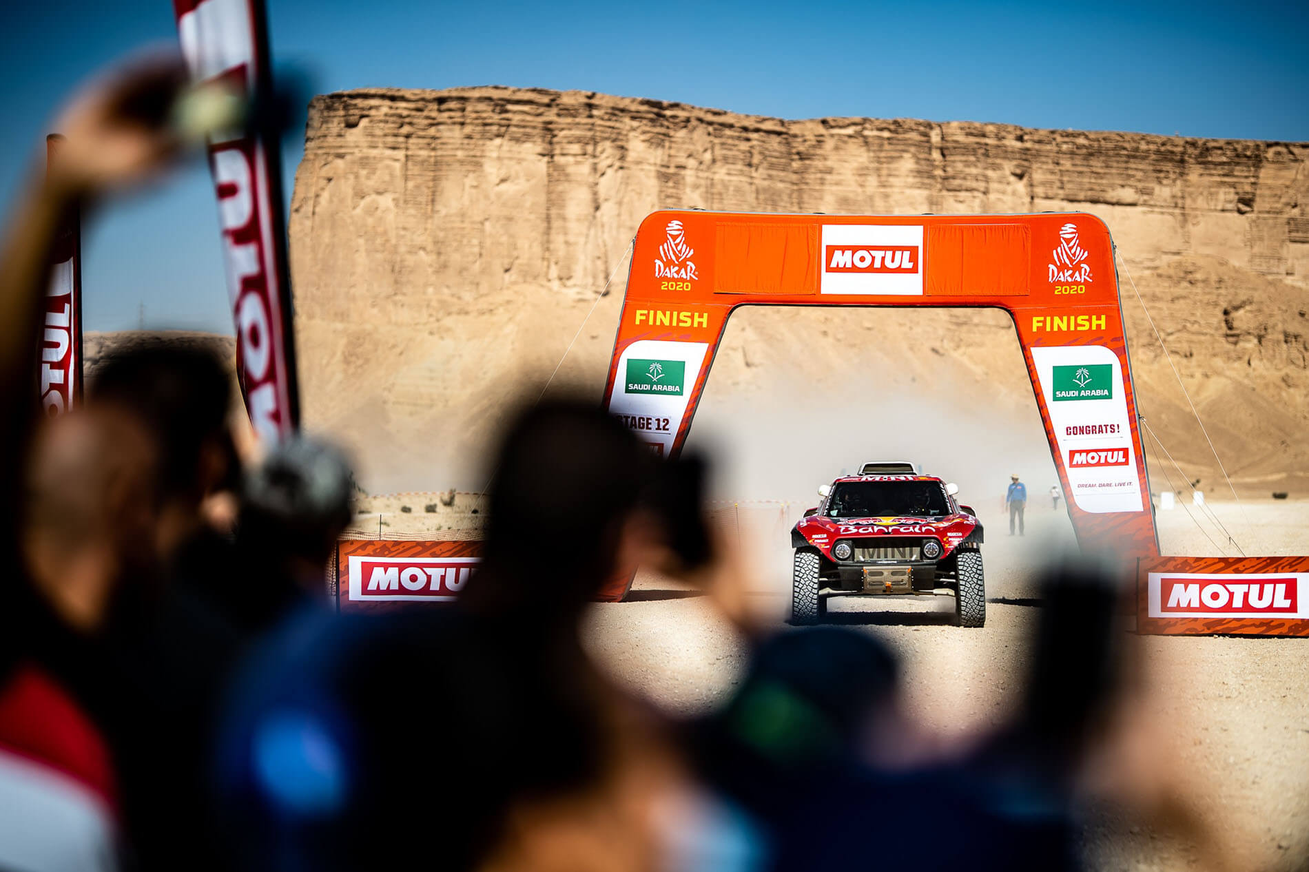 Bahrain JCW X-raid team victorious at the 2020 edition of the Dakar ...