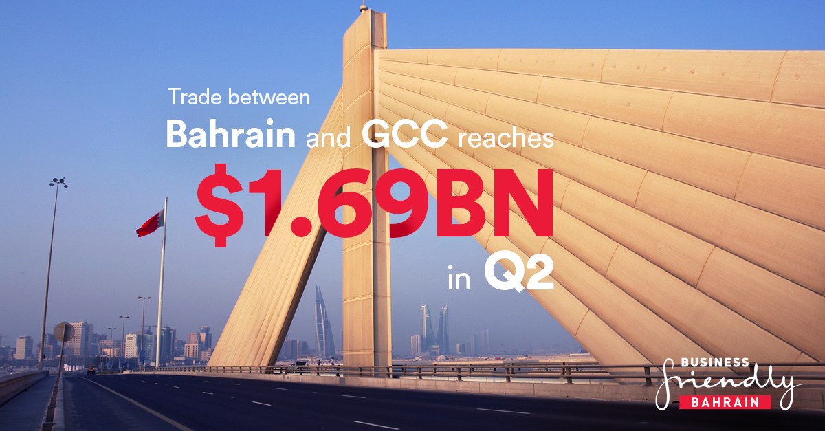 Trade between Bahrain and GCC jumps to $1.69bn in Q2 - Invest in Bahrain